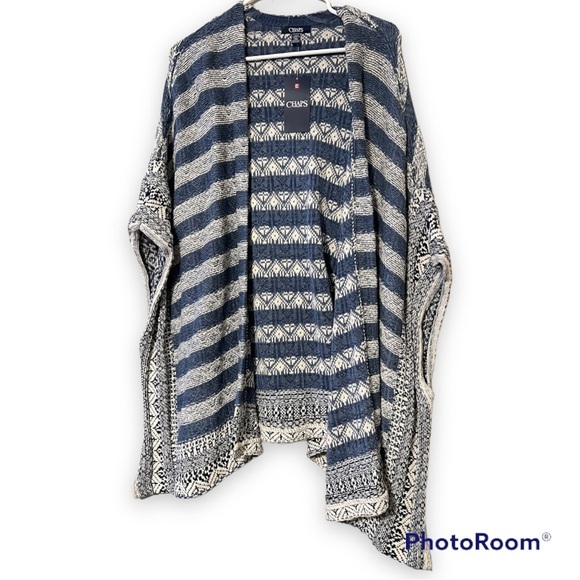 Chaps | Sweaters | Chaps Cardigan Plus Size 3x Dream Lake Blue Light ...